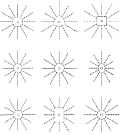 9pc Clock Dial Templates Ronell Clock Co