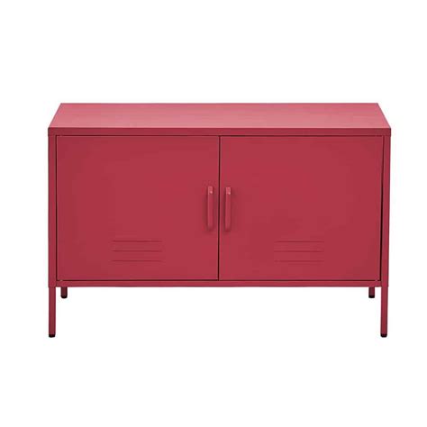 Artiss Buffet Sideboard Metal Cabinet Base Pink Ai Locker Ld Pk