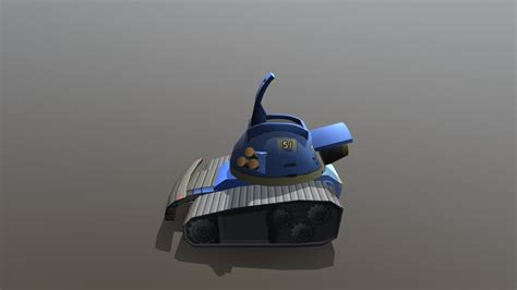 Tiny Tank 3d Model By Tysonrebecca [82fa62e] Sketchfab