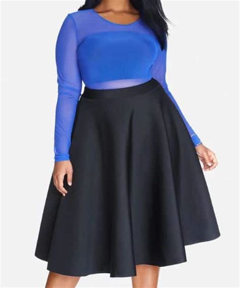 The Complete Skirt Guide For Big Hips