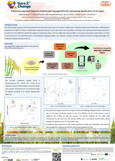 Trace Rice Preliminary Approach Based On Machine Learning Algorithms