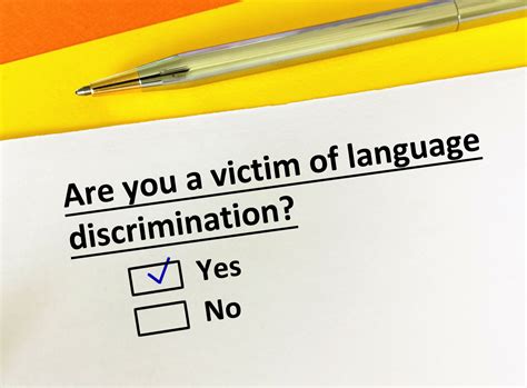 Addressing Language Discrimination In California Language Rights In