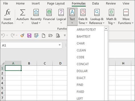 4 1 Functions And The Formulas Tab Intro To Excel 2016 Data Analysis