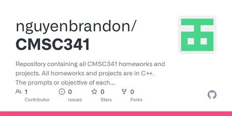 GitHub Nguyenbrandon CMSC341 Repository Containing All CMSC341 Homeworks And Projects All