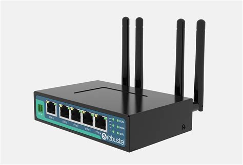 R2011 5 Ethernet Ports 4G LTE Router Robustel