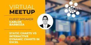 Static Charts Vs Interactive Dynamic Charts In Excel Plum Solutions
