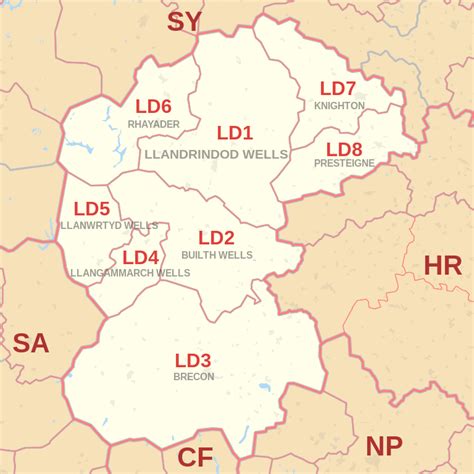 Ld Postcode Area Ld1 Ld2 Ld3 Ld4 Ld5 Ld6 Ld7 Ld8 Property Market 2016