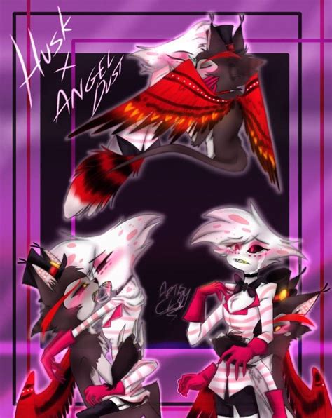 Pin By Maddie On Huskerdust Hotel Art Angel Dust Hazbin Hotel Angel Dust