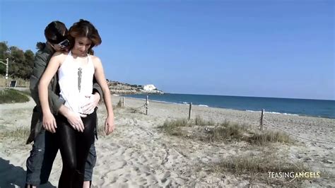 A Simple Stroll On The Beach Ended Up With A Mind Blowing Outdoor Sex Xhamster