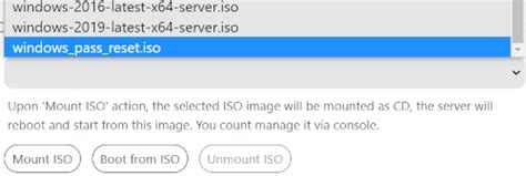 Password Reset On Windows Servers Documentation And Faq