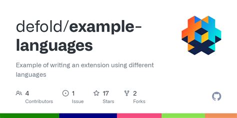 Github Defoldexample Languages Example Of Writing An Extension