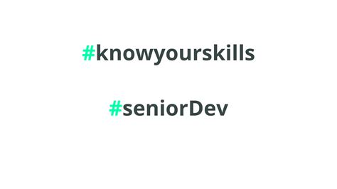 am i a senior developer blog viesure