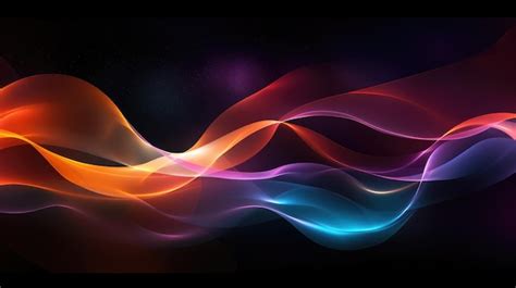 Premium Photo Energy Flow Background