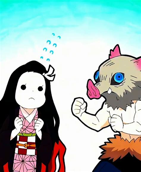 Inosuke And Nezuko So Cutee