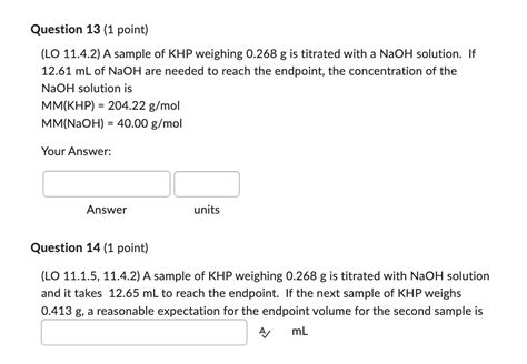 Solved Chem Lab Chegg