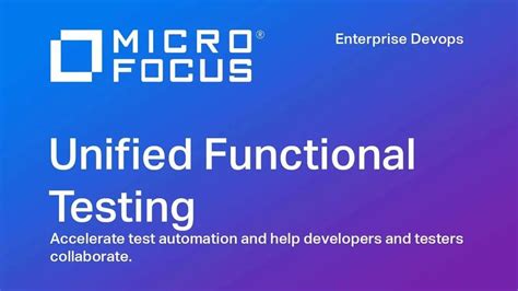 Micro Focus Unified Functional Testing At Best Price In New Delhi