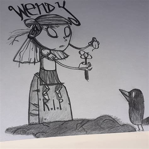 Wendy Fanart By Me Rdontstarve