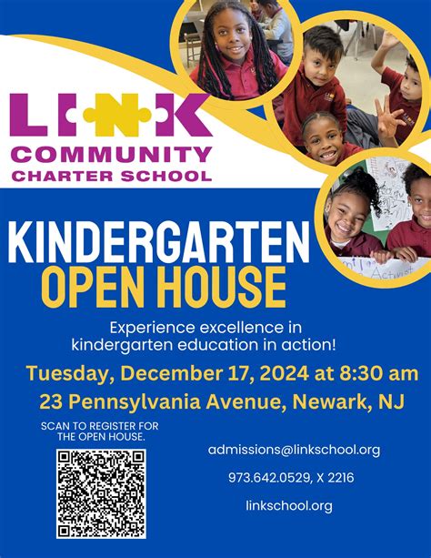 Dec 17 Kindergarten Open House Link Community Charter School