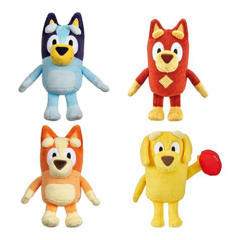 Bluey Plush Friends Set Value Box Includes Bingo Lucky