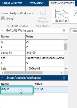 Analyze Results Using Model Linearizer Response Plots MATLAB Simulink