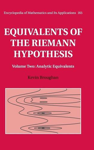 Equivalents Of The Riemann Hypothesis Labyrinth Books