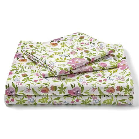 Freshculture Floral Bed Sheets Ultra Soft Twin Sheets Set