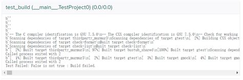 Project0 Build Failed · Issue 239 · Cmu Dbbustub · Github
