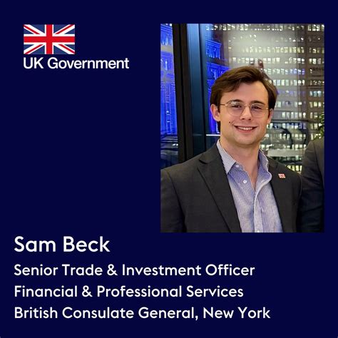Thrilled To Announce The Promotion Of Sam Beck To Senior Trade