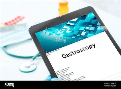 Gastroscopy Medical Procedures A Procedure That Involves Using An Endoscope To Examine The