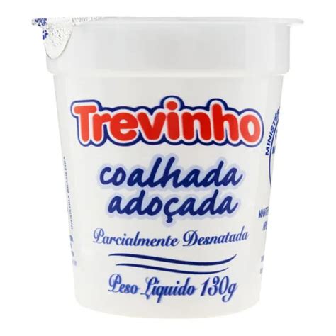Coalhada Trevinho 130g Integral é Aqui Na Barcelos