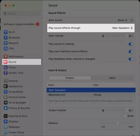 Change Sound Settings On Mac MacOS Sonoma Updated