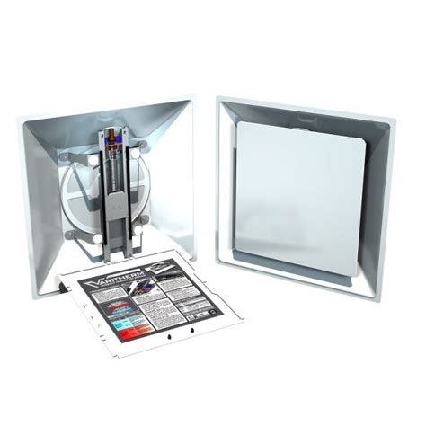 Vpdhc Square Plaque Diffuser With Vav Heating And Cooling For 24x24 T Bar Lay In Steel