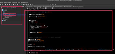 Crear Función En Gambas3 Para Crear El Código Para El Archivo