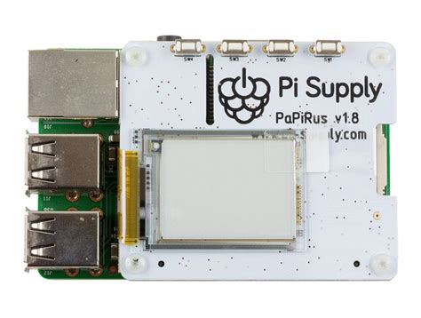 Papirus Epaper Eink Screen Hat For Raspberry Pi Multi Screen