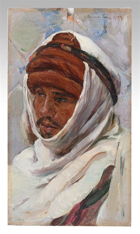 Sold At Auction Elizabeth Nourse Rare Elizabeth Nourse Algerian Man