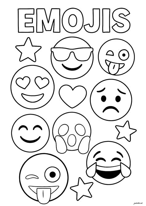 Smiley Coloring Page