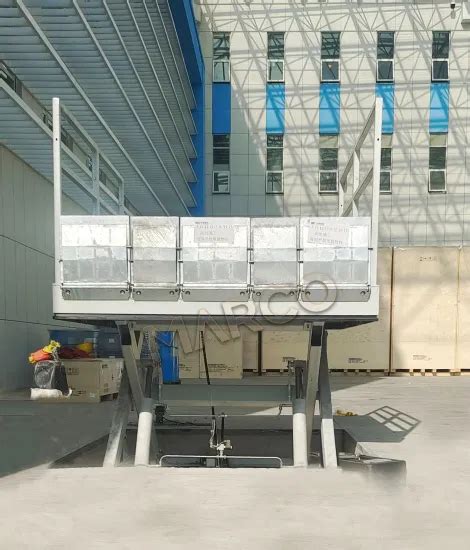 Loading Dock Table With Handrail And Loading Flap For Loading And Unloading Lift Table And Loading Dock Table With Handrail And Loading Flap For Loading And Unloading Lift Table And
