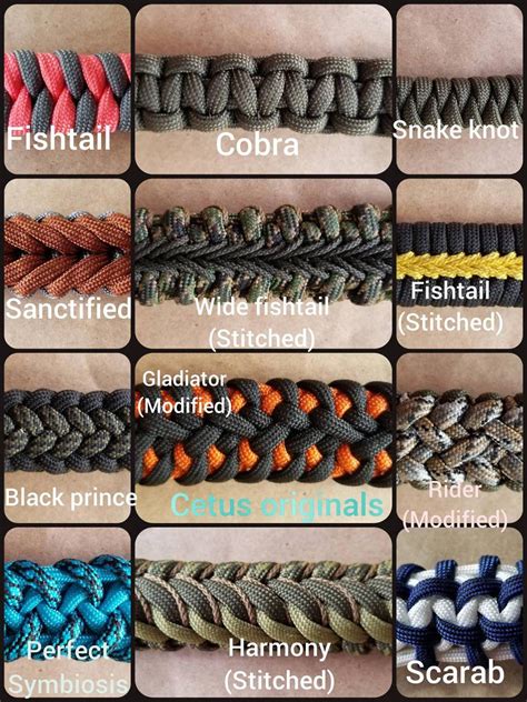 Paracord Weaving Patterns