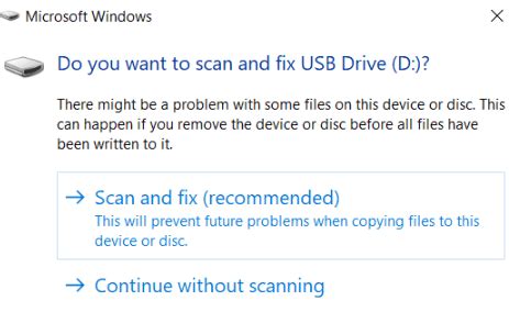 Fixed Does Windows Scan And Fix Delete Files