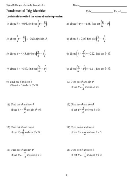 04 fundamental trig identities ©z t 2 0 e 1 l 6 q tklu]tyai
