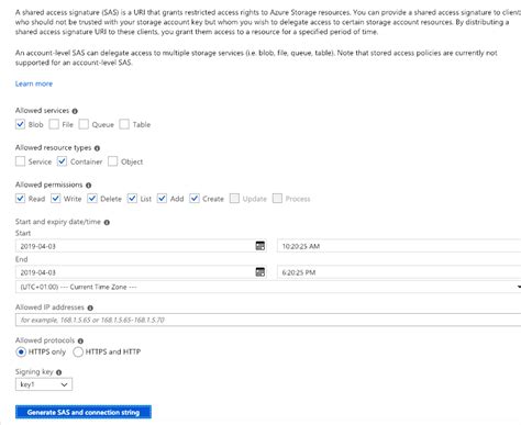 Creating Azure Blob Storage Account For Sql Server Backup And Restore