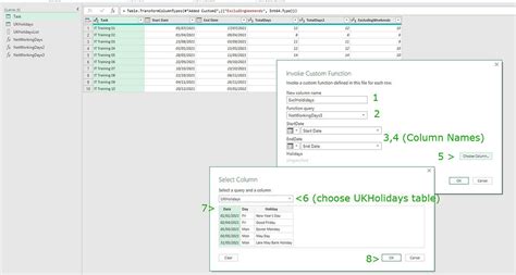 Calculate Net Working Days Using Power Query