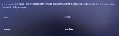 Solved You Are Using The Azure Resource Health Tool Which