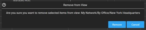 how do i add a device or managed object to a view entuity