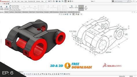 Solidworks Component Modelling Tutorial Ep6