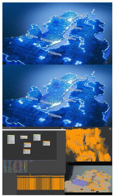 Procedural Map Creation Photoshop Program After Effects Projects Creation