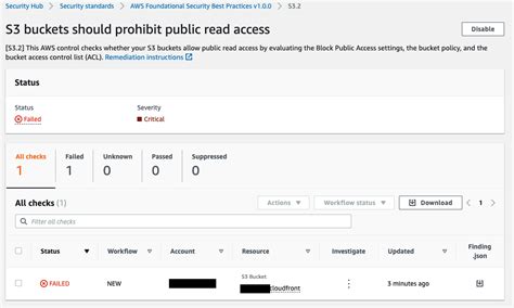 diagnose and remediate aws security hub findings with aws systems