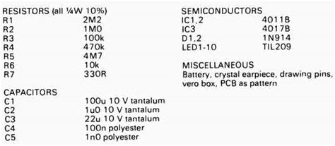 10 Led Simple Roulette Wheel Circuit Making Easy Circuits
