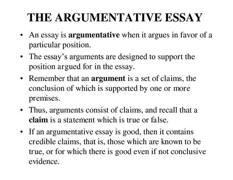 Ways To Write A Conclusion For An Argumentative Essay With Regard To