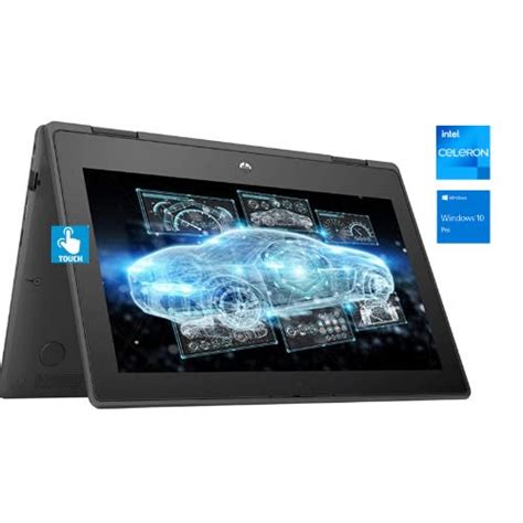 HP Probook 11 Convertible X360 Intel Celeron SSD 512GB ROM 4GB RAM Windows 10 Gift